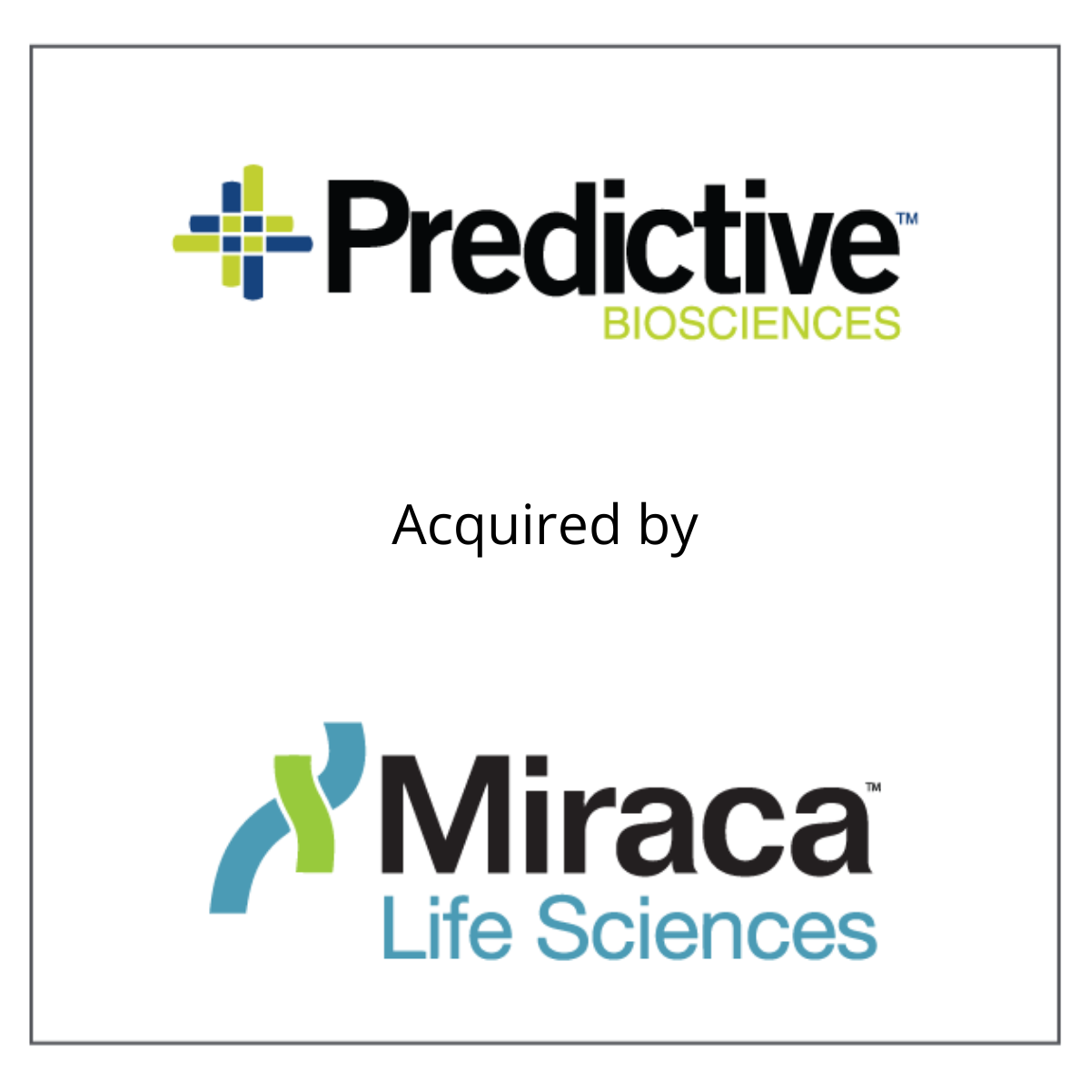 Predictive Biosciences anatomic pathology business acquired by Miraca ...